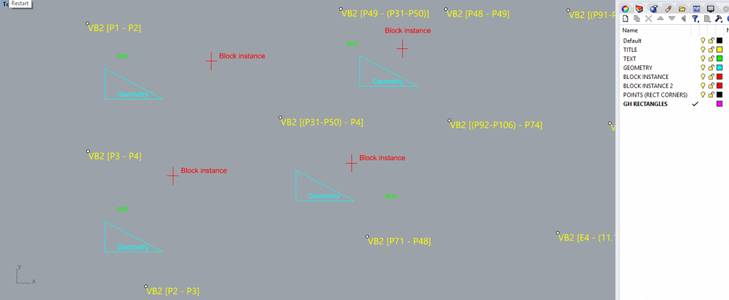 Creating rectangles from corner points and sorting by text - Grasshopper Developer - McNeel Forum