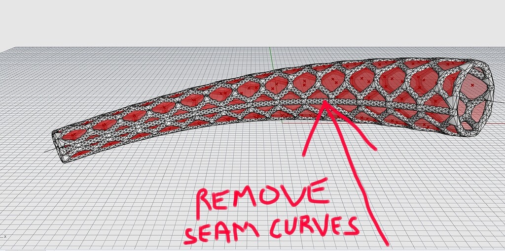 How to remove Curves on Seam - Grasshopper - McNeel Forum