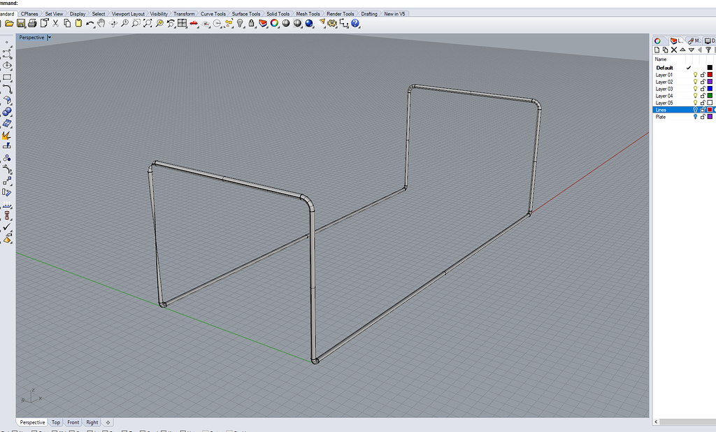 Pipe command makes weird twists - Rhino for Windows - McNeel Forum