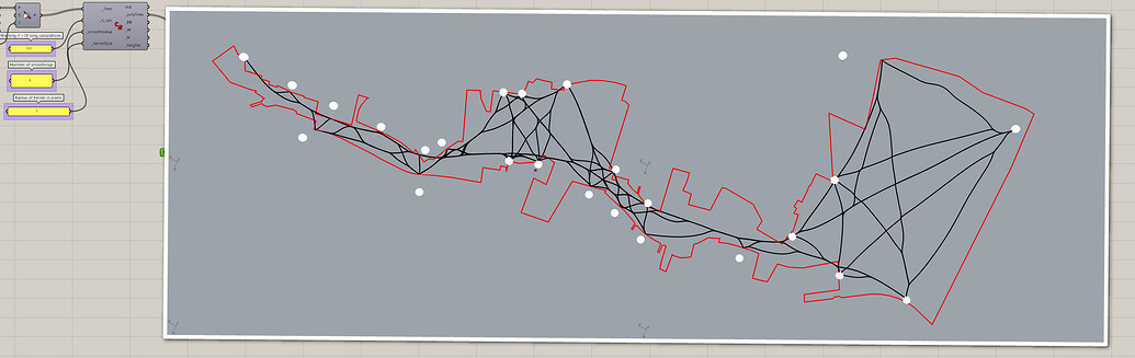 Euclidean steiner tree algorithm applied to street networks ...