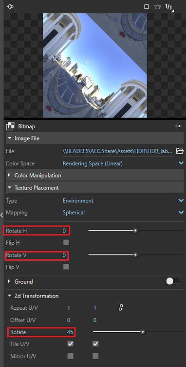 Rotate Background or HDRI (bitmap): basic scene lighting in VRAY - V ...