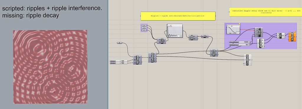 Ripple/Raindrop Pattern - Grasshopper - McNeel Forum