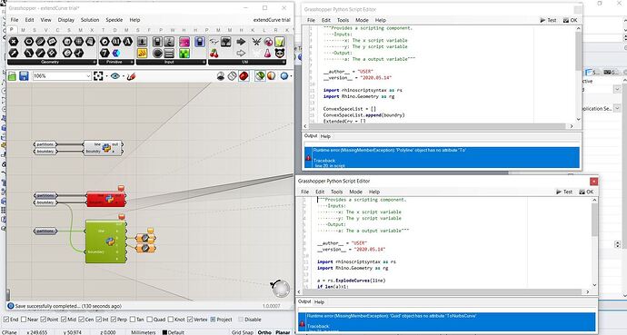 GhPython ExtendCurve Problem - Grasshopper - McNeel Forum