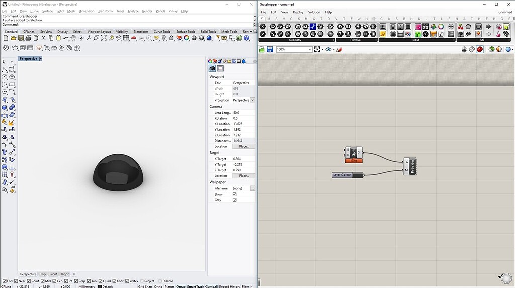 Grasshopper objects displaying while grasshopper not running - Grasshopper - McNeel Forum