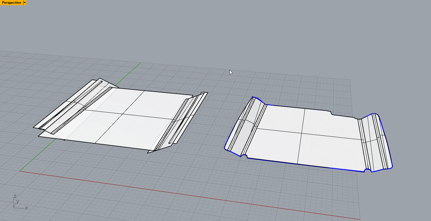 3D to 2D Flatten / Unroll? - Rhino for Windows - McNeel Forum
