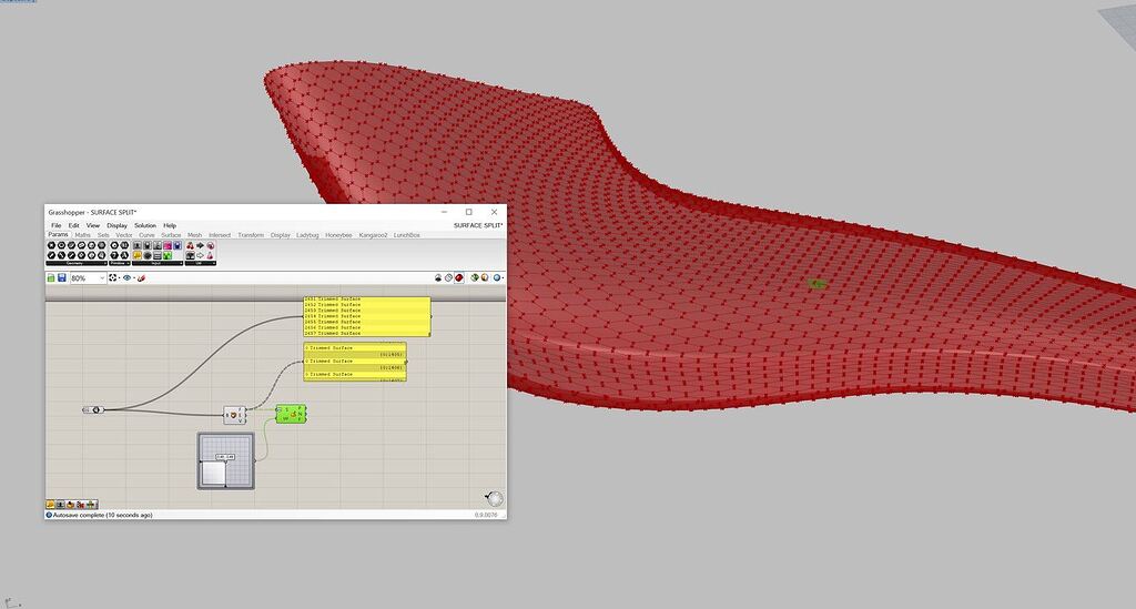 Problem with Evaluating multiple surfaces - Grasshopper - McNeel Forum