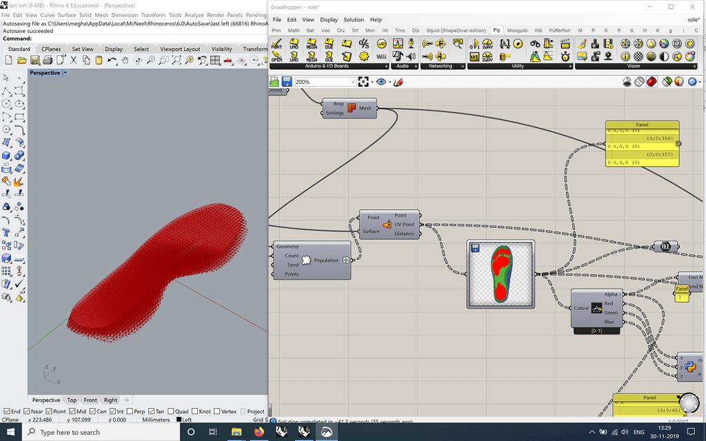 How to use image sampler RGB to change the position of points or ...