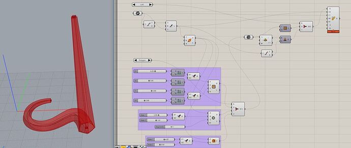 How to obtain constant radius variation with the “Pipe Variable” component - Grasshopper ...