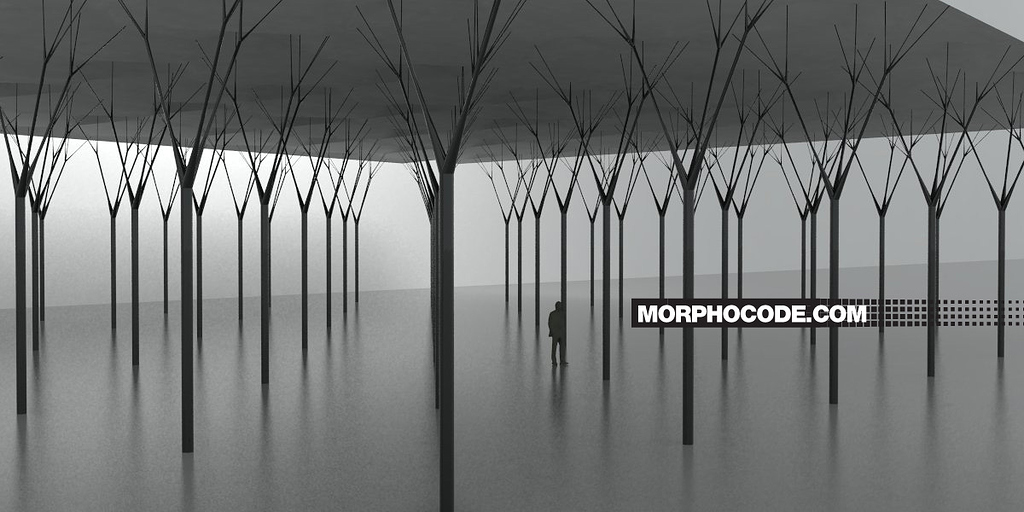Parametric branching columns (morphocode - rabbit) - Grasshopper ...