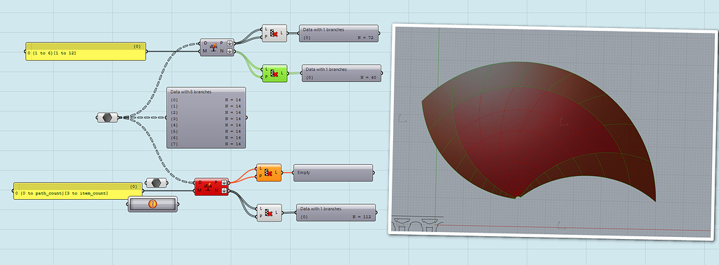 Using 'path_count' and 'item_count' with split tree - Grasshopper - McNeel Forum