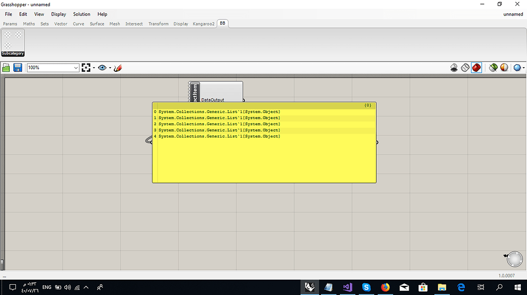 Read list of lists object - Grasshopper - McNeel Forum