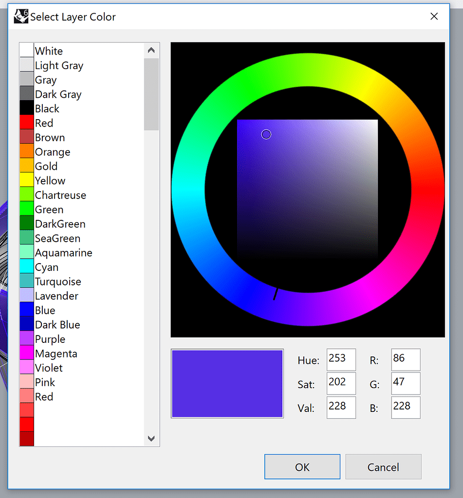 Color Picker for layers? - Rhino for Windows - McNeel Forum