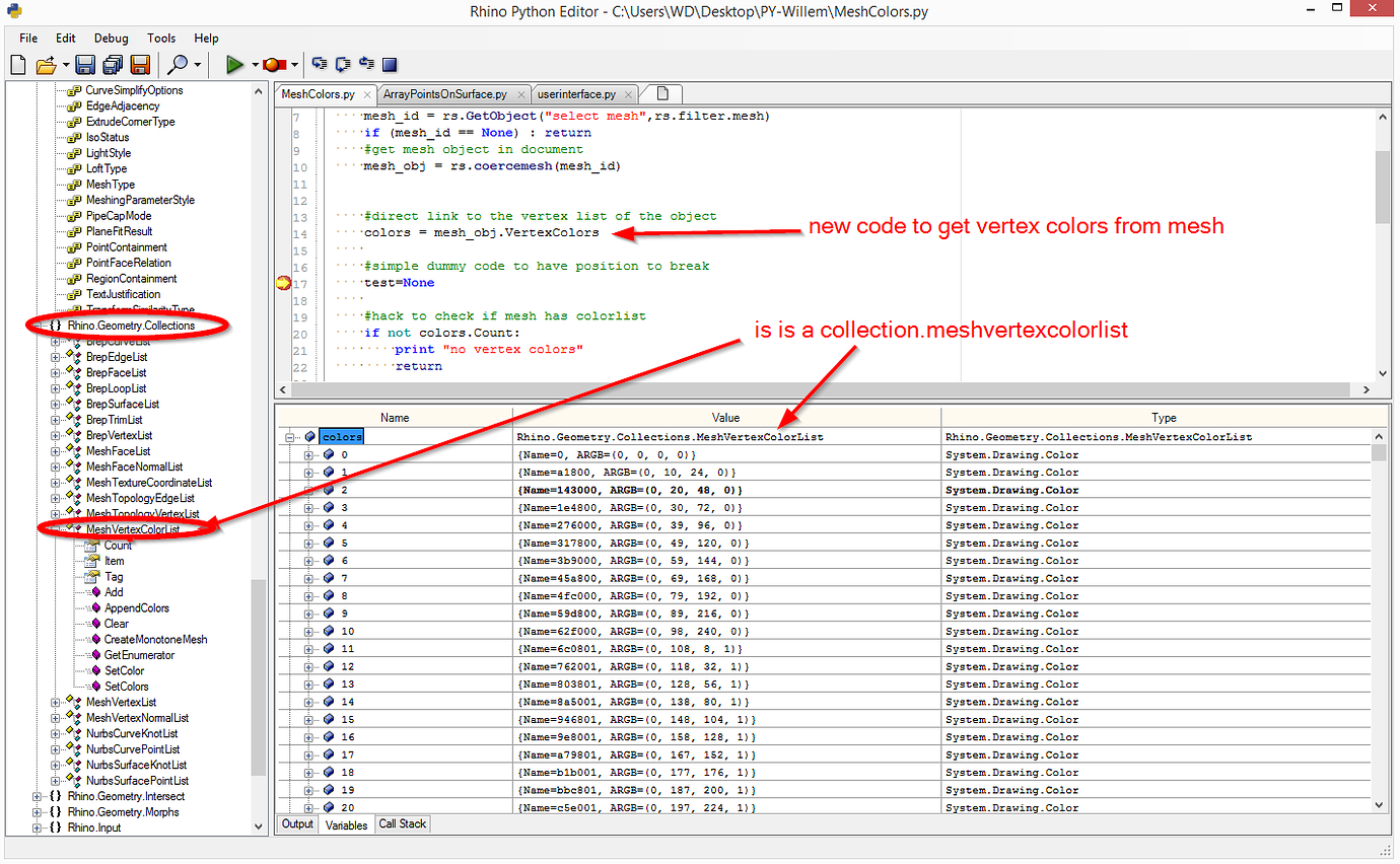 How to move mesh vertices in script? - Scripting - McNeel Forum