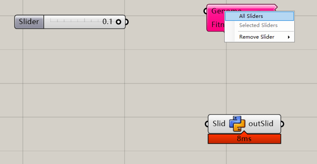 Select sliders in ghpython - Grasshopper - McNeel Forum