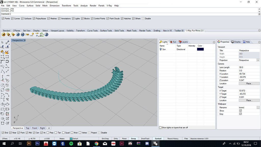 Array and scale on a path curve in Grasshopper - Grasshopper - McNeel Forum