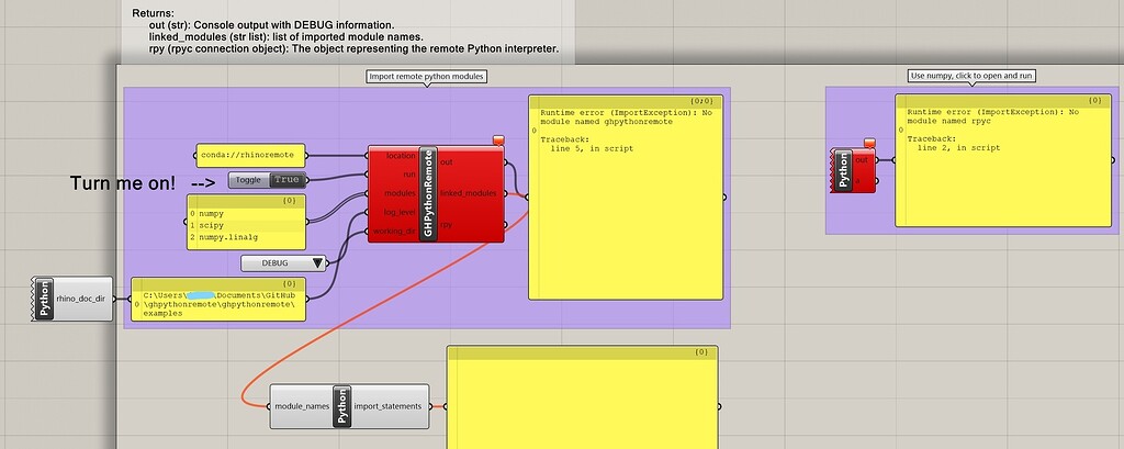 Problem with GH_python_remote - Grasshopper - McNeel Forum