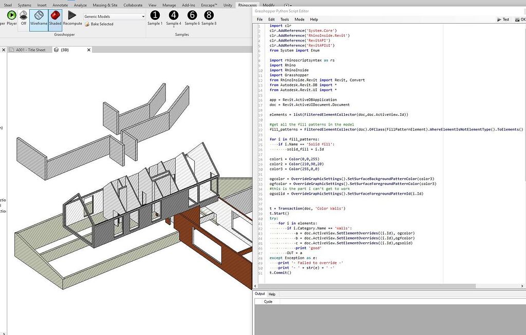 RIR. Python OverrideGraphicSettings - Revit - McNeel Forum