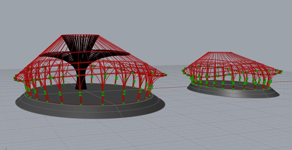 Interpolate Not Working Mixing Points 2 Models At Once Grasshopper 