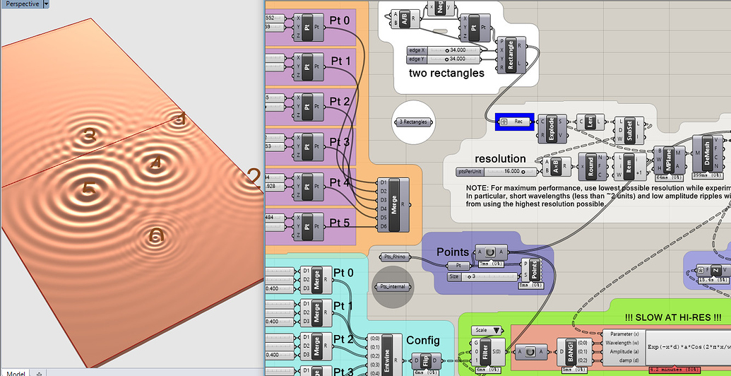 Adding Points to Ripple - Grasshopper - McNeel Forum