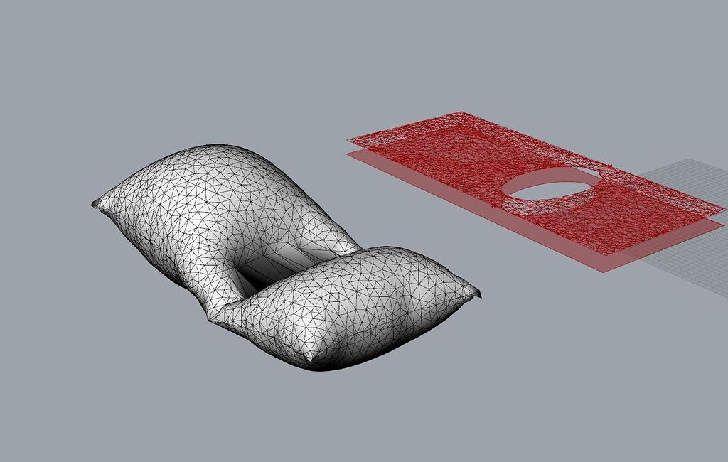 Non Uniform Plastic Inflation Simulation (Kangaroo2) - Grasshopper ...