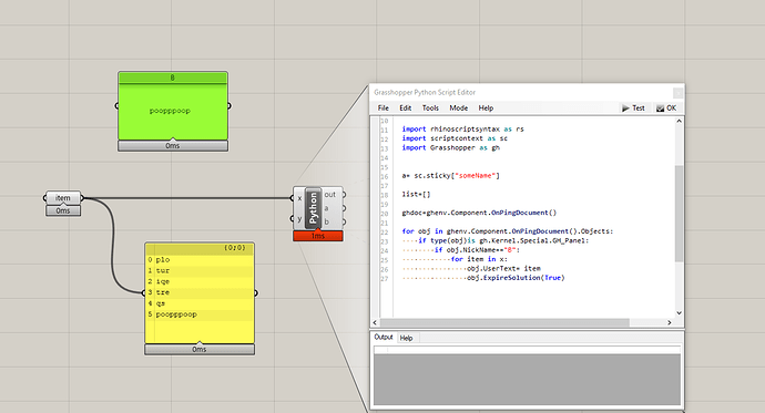 Panel User Text Python Gh - Grasshopper Developer - McNeel Forum