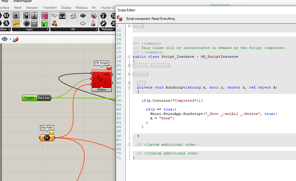 C Clear Values Of File Path Component Grasshopper Developer McNeel Forum