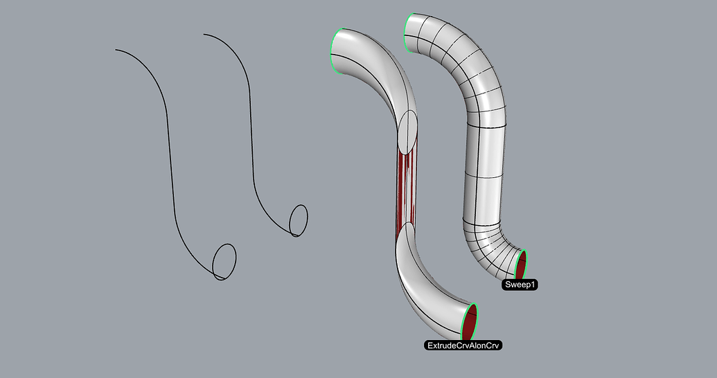 Extrude curve along curve - Rhino for Windows - McNeel Forum