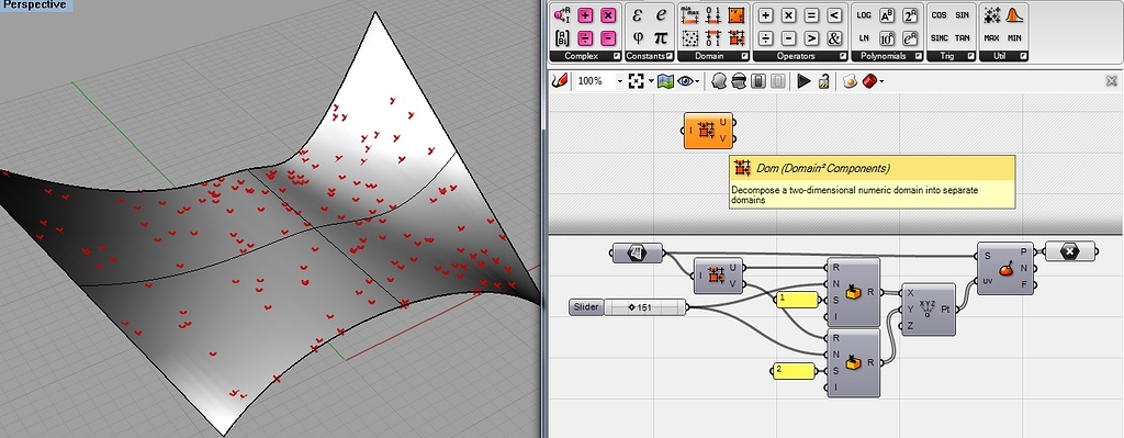 Scatter Object on Srf - Grasshopper - McNeel Forum