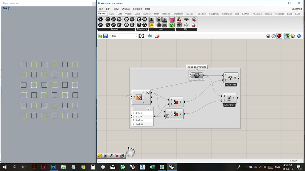 Cull pattern - Grasshopper - McNeel Forum