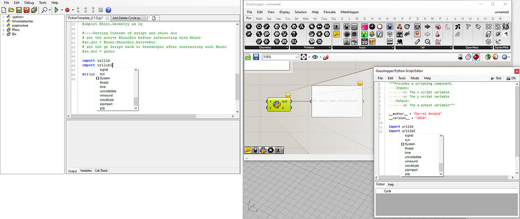 Importing IronPython libraries - Scripting - McNeel Forum