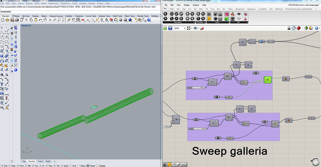 Orient curve - Grasshopper - McNeel Forum