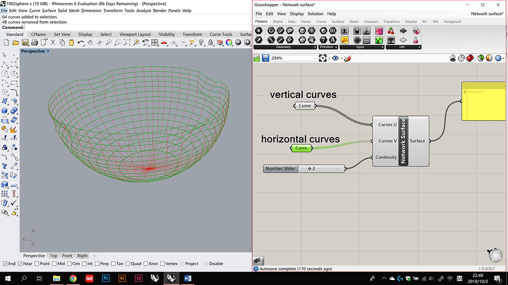Grasshopper Network Surface issue - Grasshopper - McNeel Forum