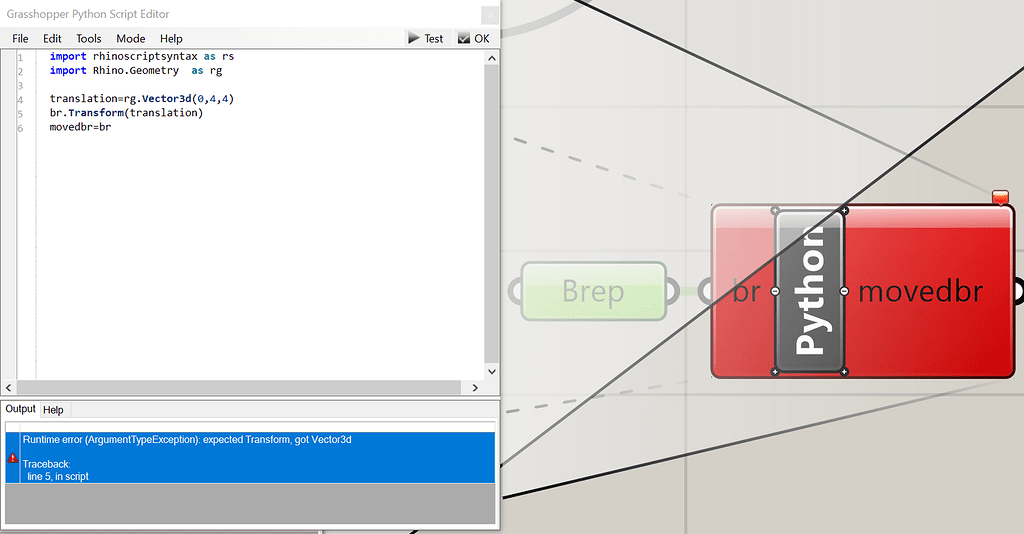 Rhinocommon move brep - Grasshopper - McNeel Forum