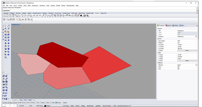 Colour hatches from gradient in Grasshopper + Human plugin ...