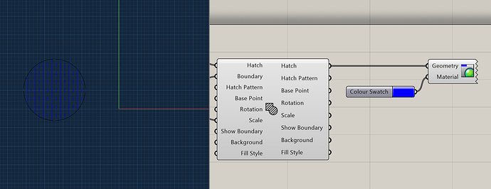 Hatch Color Attribute - Grasshopper - McNeel Forum