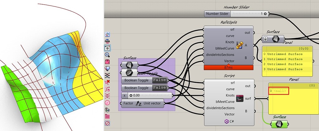 Script Component result null in Grasshopper rhino8wip - Serengeti ...