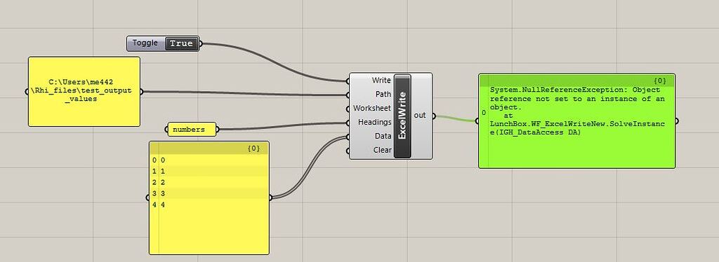 Excel Trust Setting for writing - Grasshopper - McNeel Forum