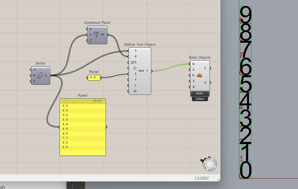 Bake Objects not respecting text size - Elefront - McNeel Forum