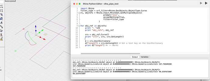 Working with the UserDictionary on Subobjects? - Scripting - McNeel Forum