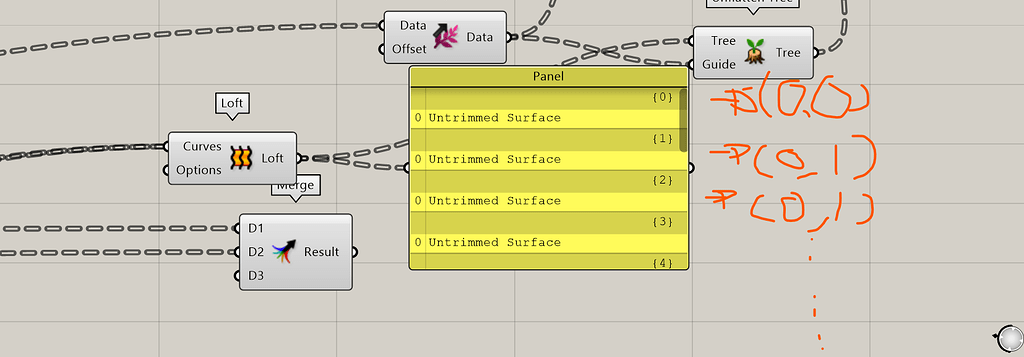 Additional data tree - Grasshopper - McNeel Forum