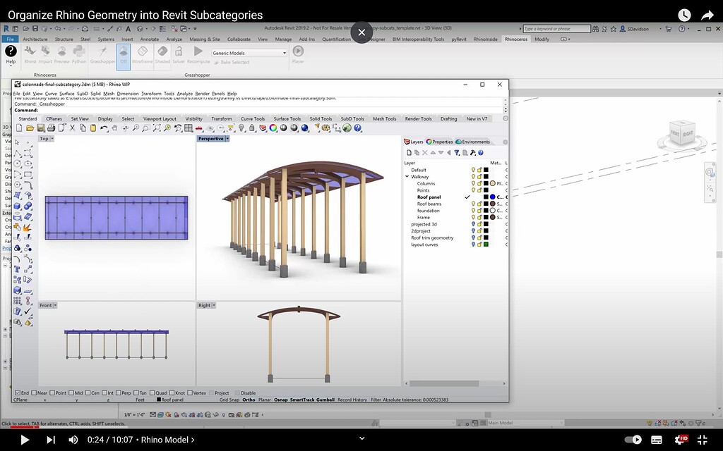 Rhino Inside Revit Example File Rhino Inside Mcneel Forum