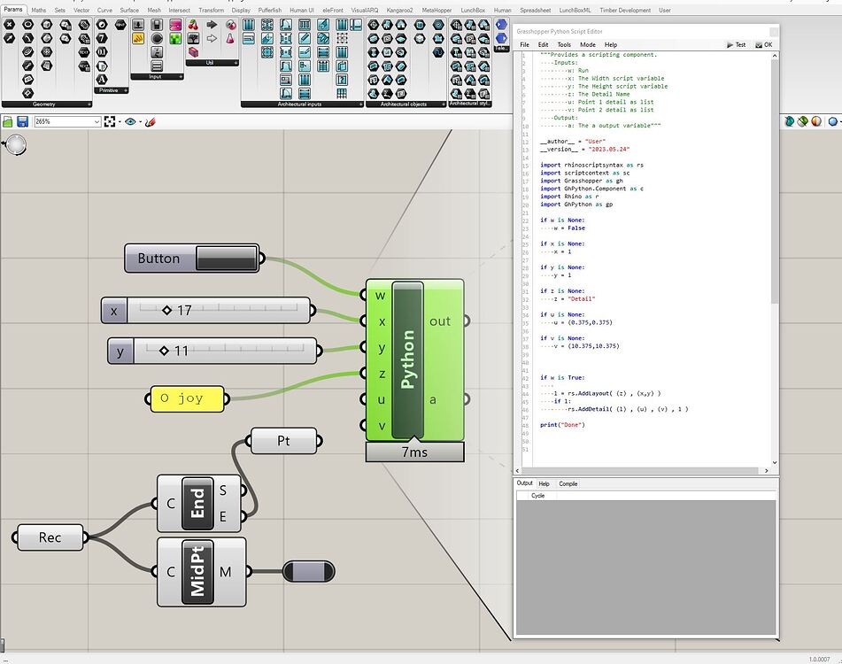 AddDetail script crashing Rhino - Scripting - McNeel Forum
