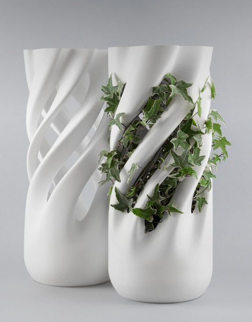 Parametric Vase for climbing plants - Grasshopper - McNeel Forum