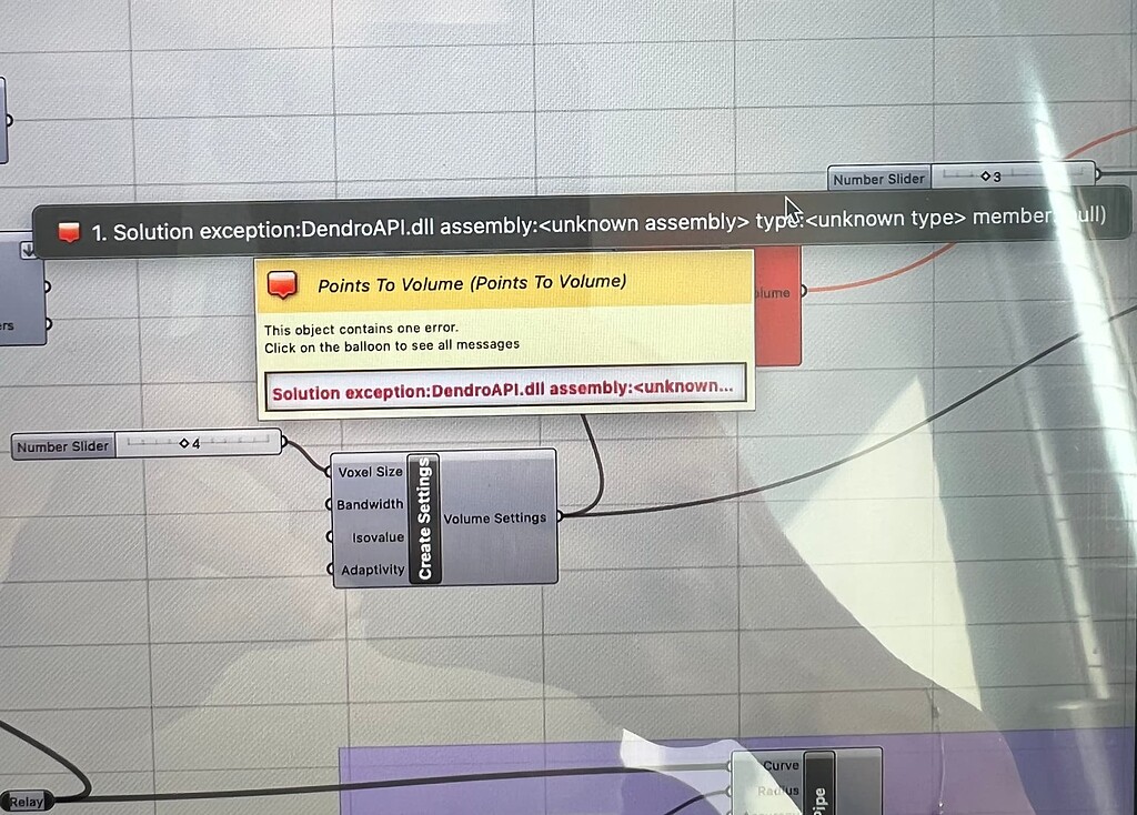 Dendro doesnt work - Grasshopper - McNeel Forum