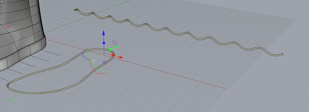 Orienting a spiral curve along a curve? - Rhino - McNeel Forum
