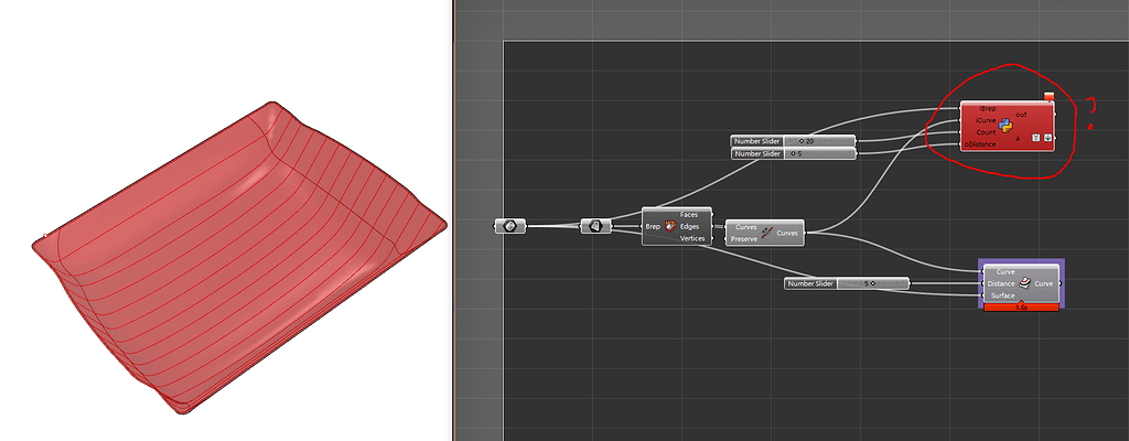 RhinoCommon offset curve on brep surface problem - Grasshopper - McNeel ...