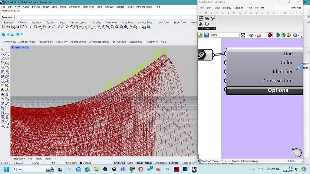 Lattice Structure Analysis - Karamba3D - McNeel Forum