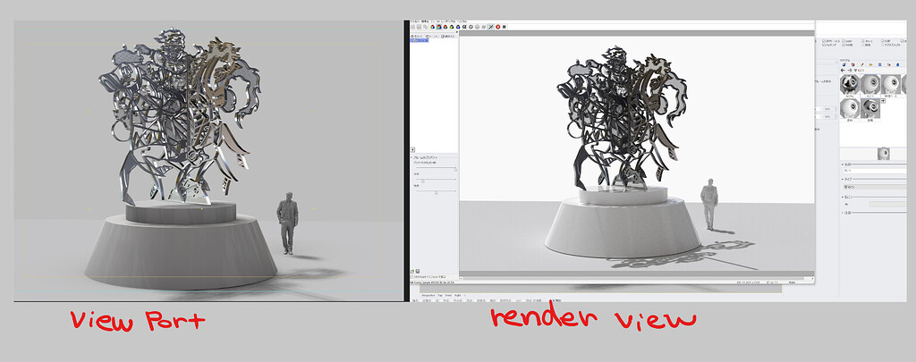 About metallic texture rendering - Rendering - McNeel Forum