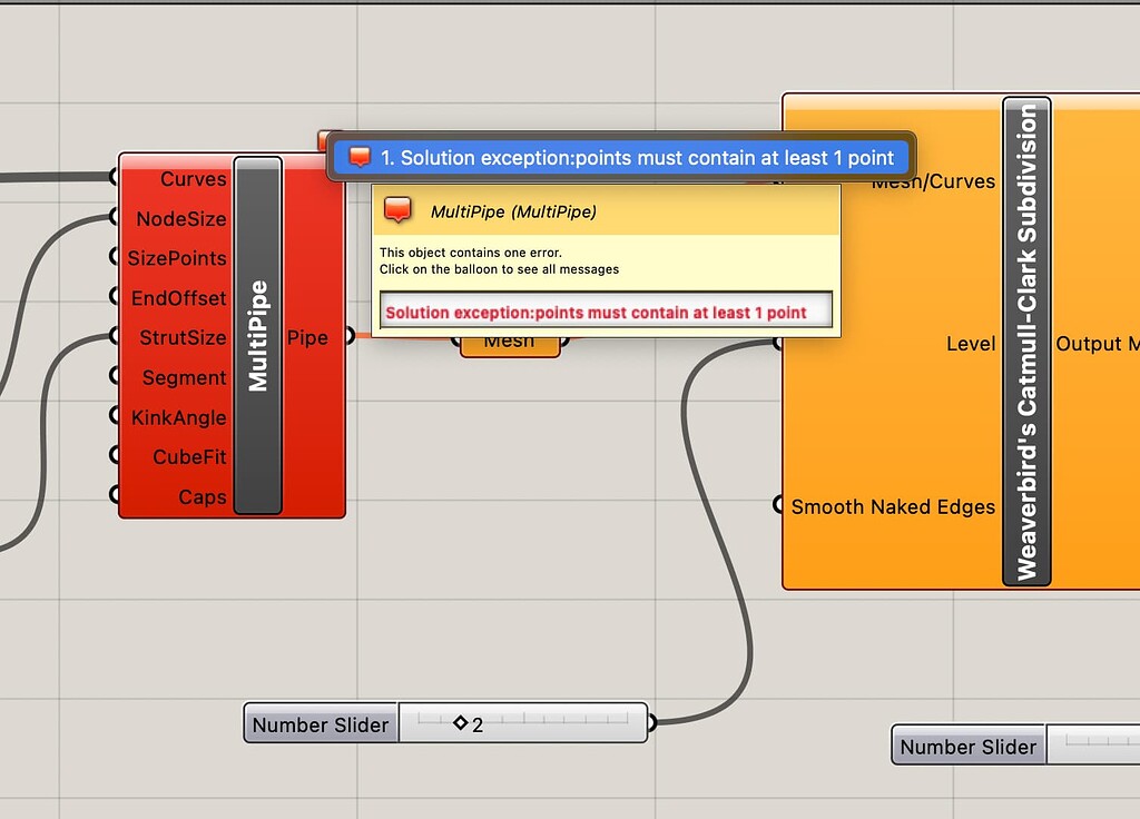 Voronoi: solution exception, points must at least contain 1 point - Grasshopper - McNeel Forum