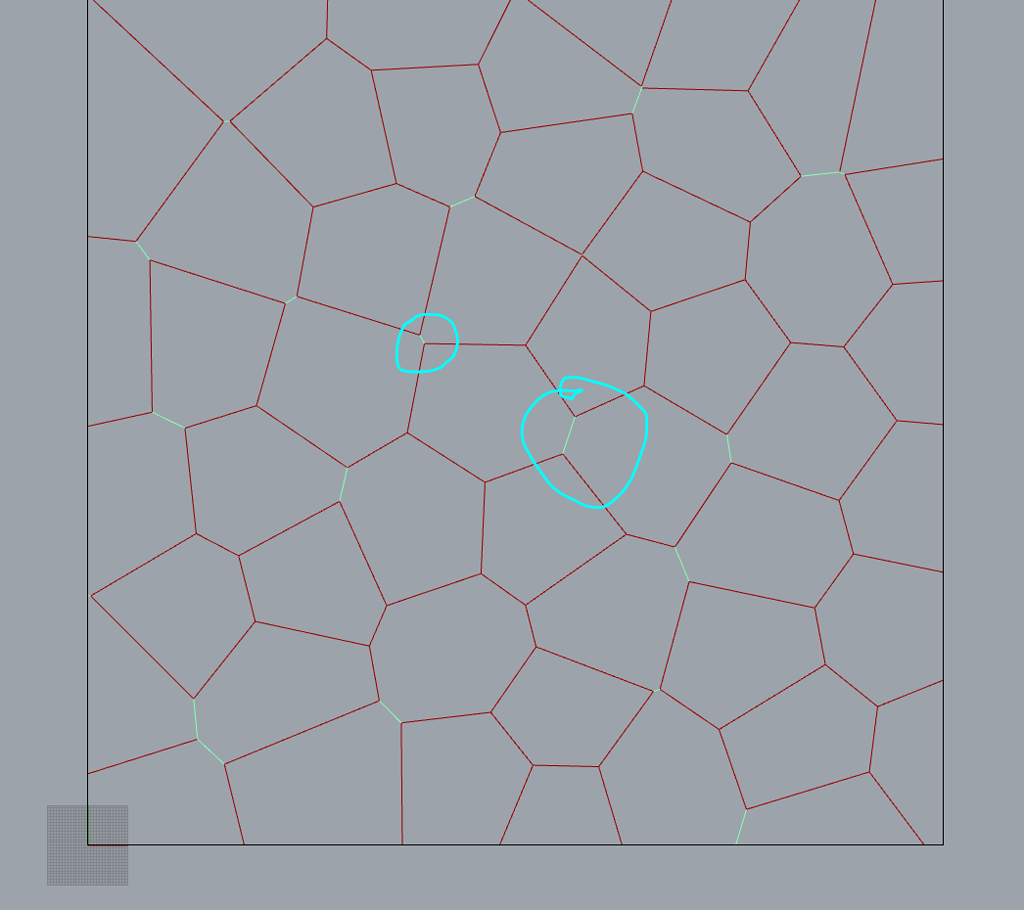 Voronoi Cells Minimum Edge Length - Grasshopper - McNeel Forum